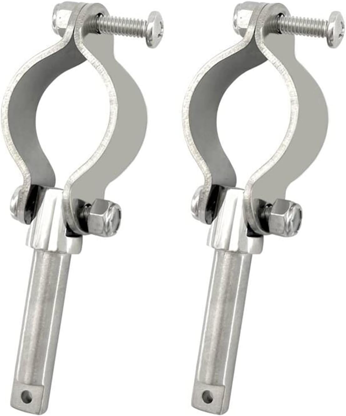 Stainless Steel Rowlock Side Mount Line Oarlock Socket for Marine Raft ...