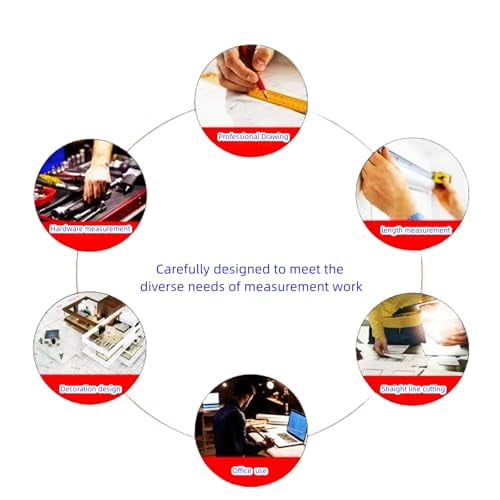 Stainless Steel Ruler Inch and Metric, Metal Ruler 24 Inch with 32nd ...