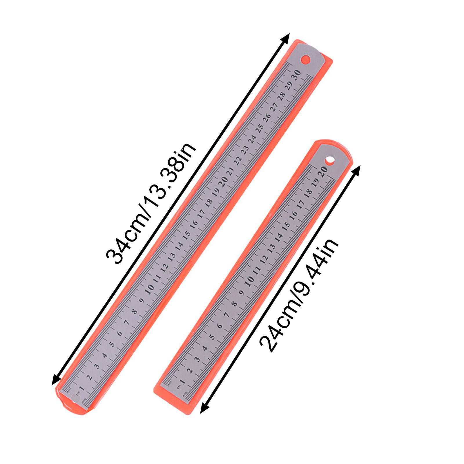 Stainless Steel Ruler, Precision Measuring, For Office Home - Walmart.com