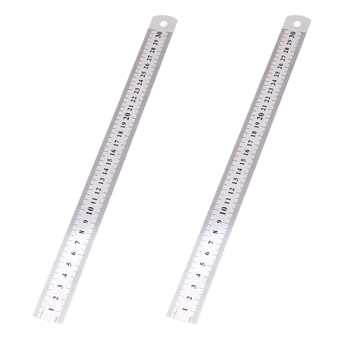 Stainless Steel Ruler Set;Heavy-Duty Measuring Tape 2-Pack;Inch ...