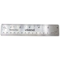 Flat Wood Ruler, Standard/Metric, 6" - Walmart.com