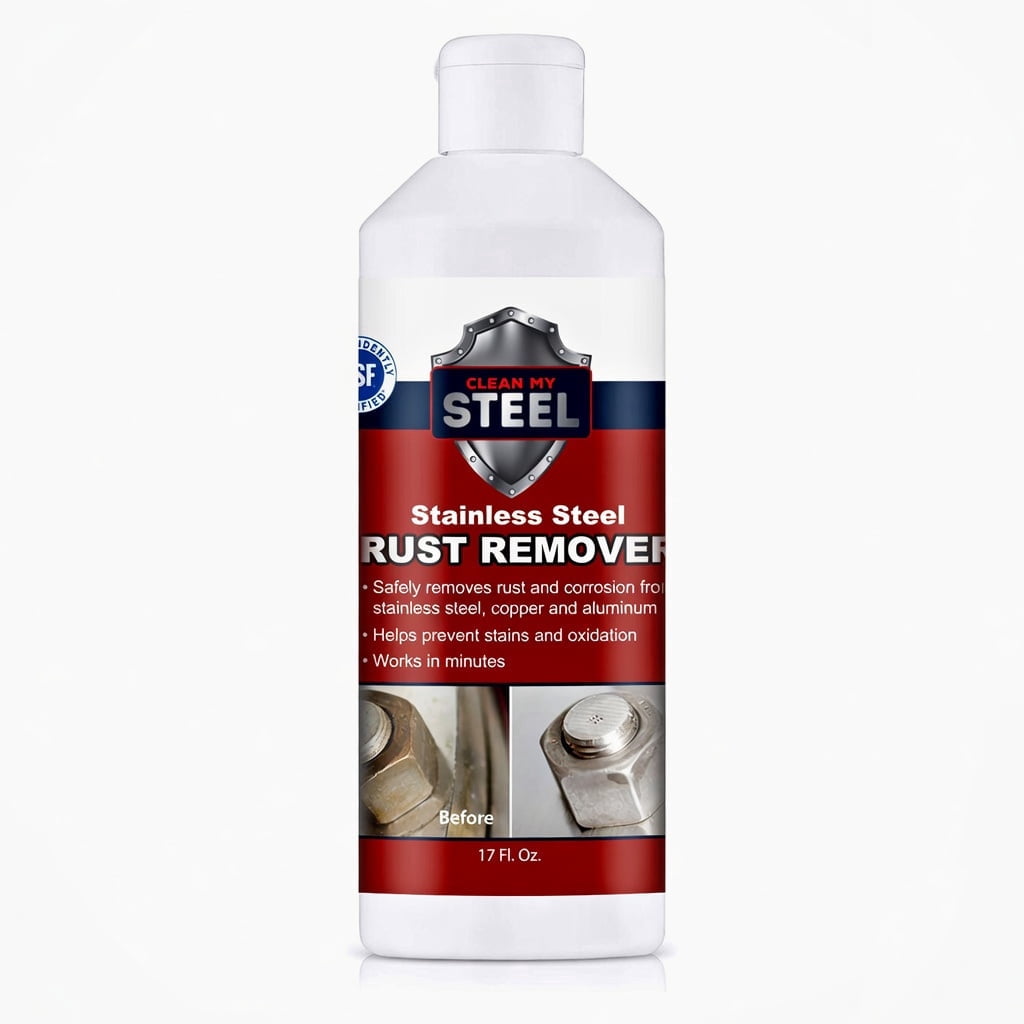 Stainless Steel Rust Remover and Cleaner, 17 Fluid Ounce - Walmart.com