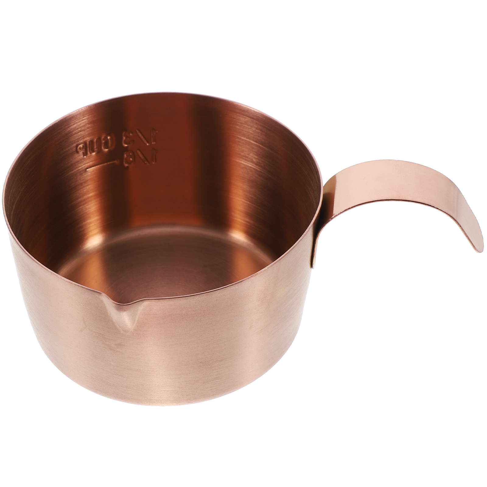 Stainless Steel Sauce Cup Creamer Pitcher Measuring Coffee Milk Jug ...