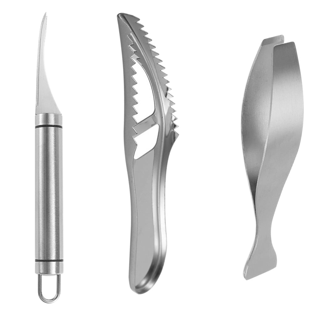 Stainless Steel Scale Remover Skin Cleaner Kitchen Fishbone Graters ...