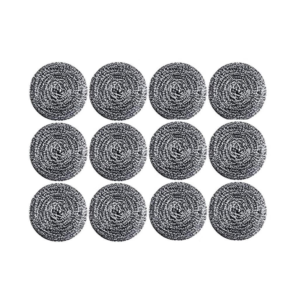Stainless Steel Scourers Cleaning Ball Metal Scouring Pads for Kitchens ...