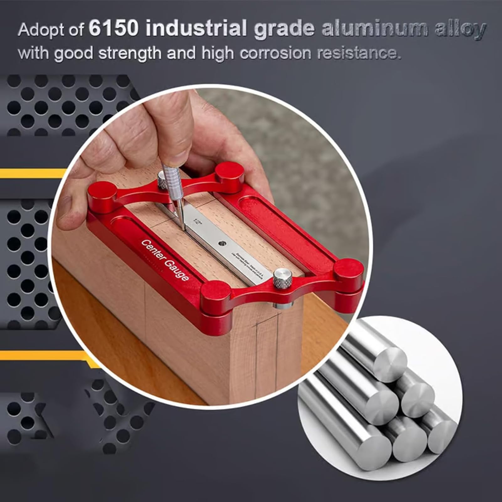 Stainless Steel Scribe Tool for Woodworking Marking Gauge with Marking ...