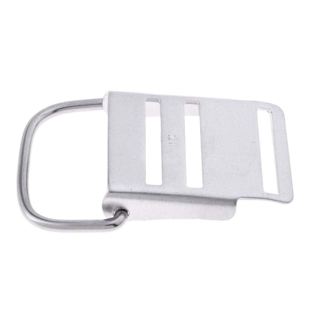 Stainless Steel Scubas Dives Cylinder Tanks Strap Lock Buckle ...