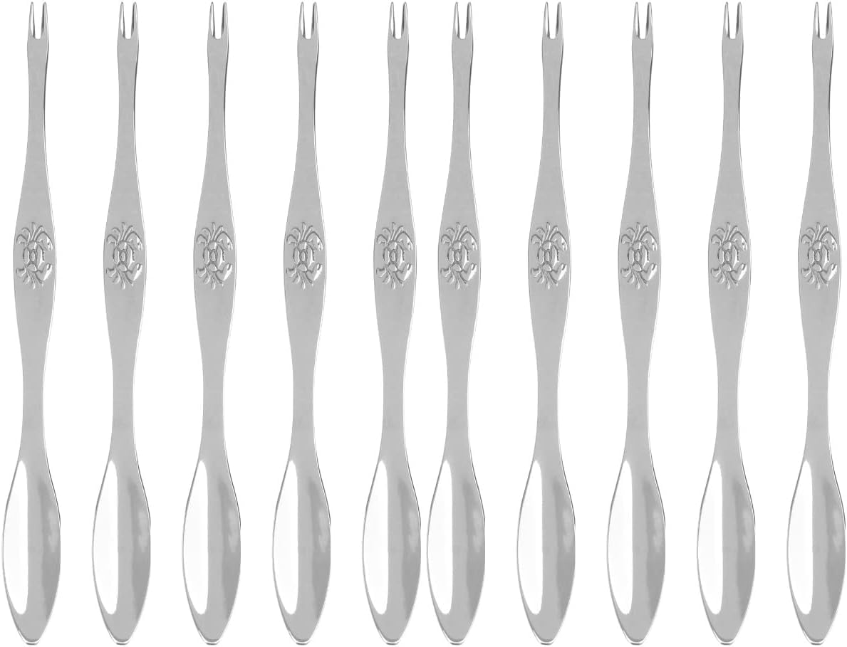 Stainless Steel Seafood Forks Lobster Cracker Tools Lobster Forks Set ...