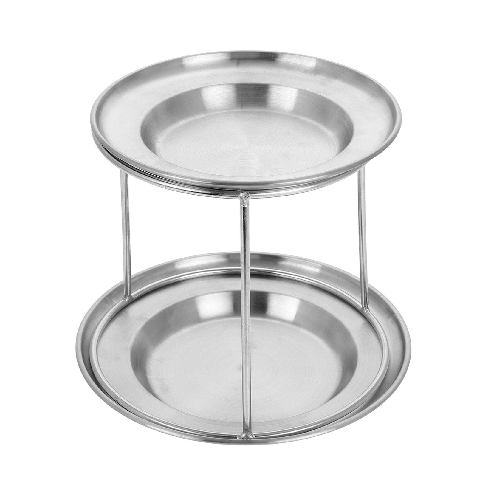 Stainless Steel Seafood Holder Double Layer Sashimi Oyster Shrimp Crab ...