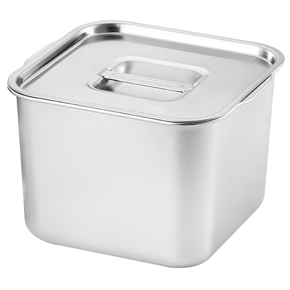 Stainless Steel Seasoning Box Canister Condiments Organizer Containers ...