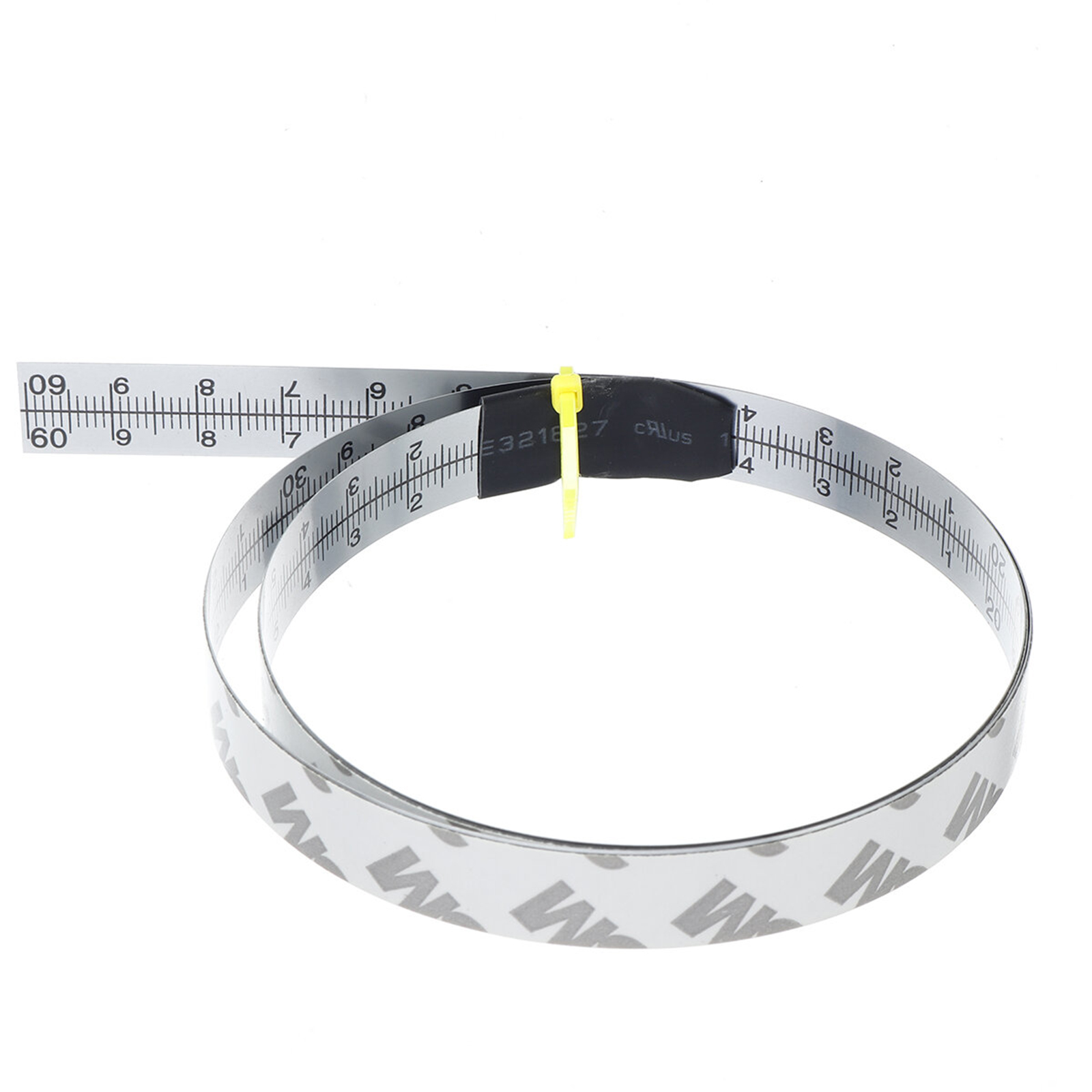 Stainless Steel Self Adhesive Metric Ruler Miter Track Tape Measure ...