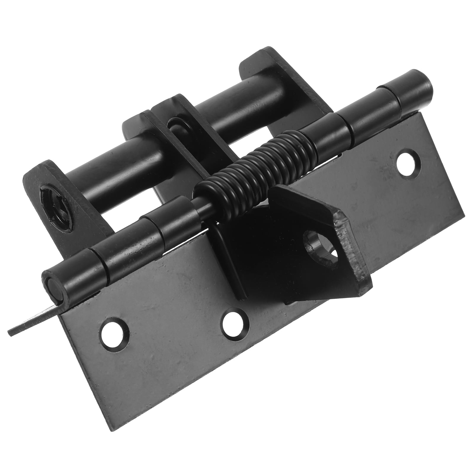 Stainless Steel Self-Closing Door Hinge 90 Degree Black Concealed Hinge ...
