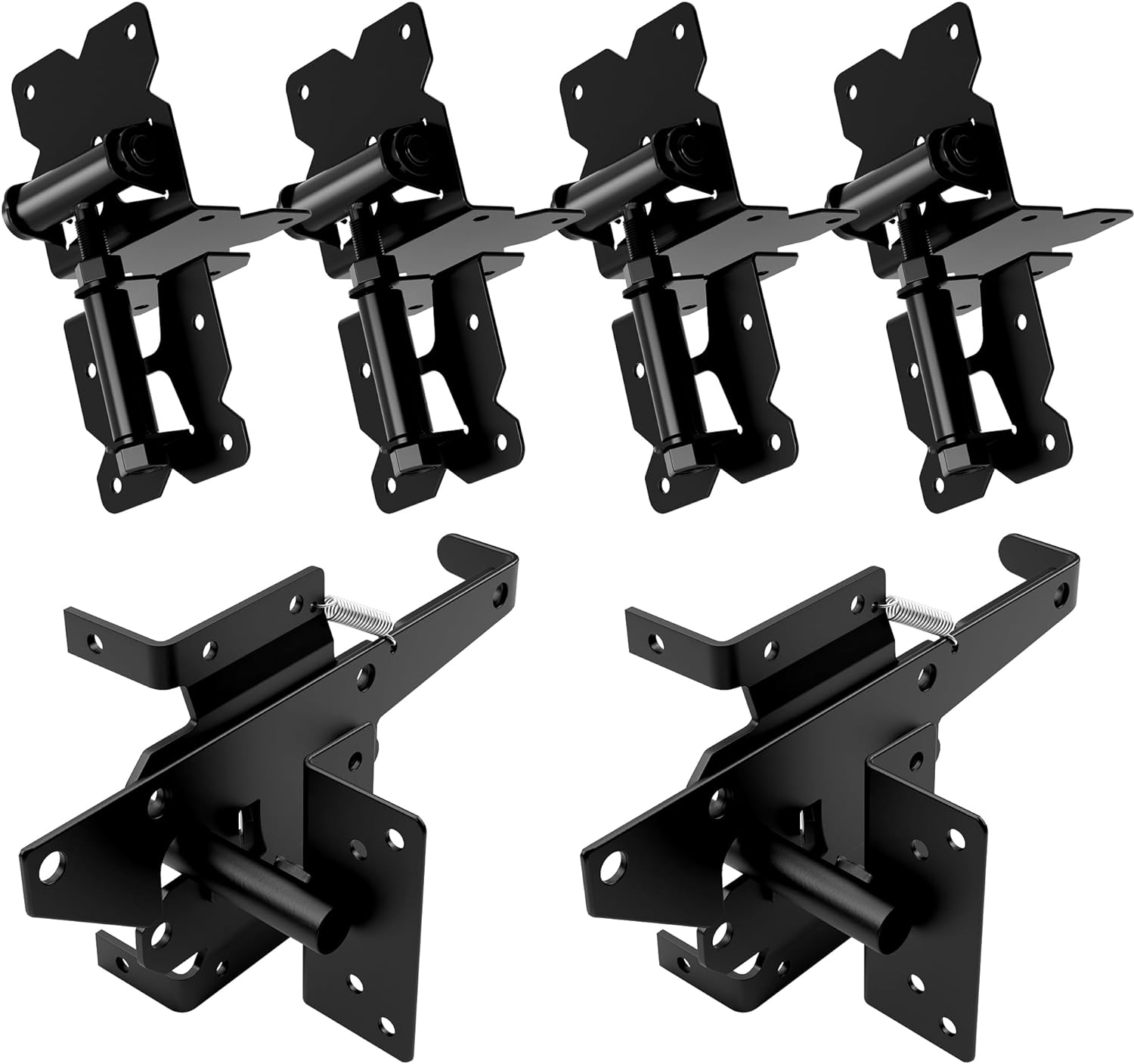 The Stainless Steel Self Closing Gate Hinge and Latch Hardware Kit ...