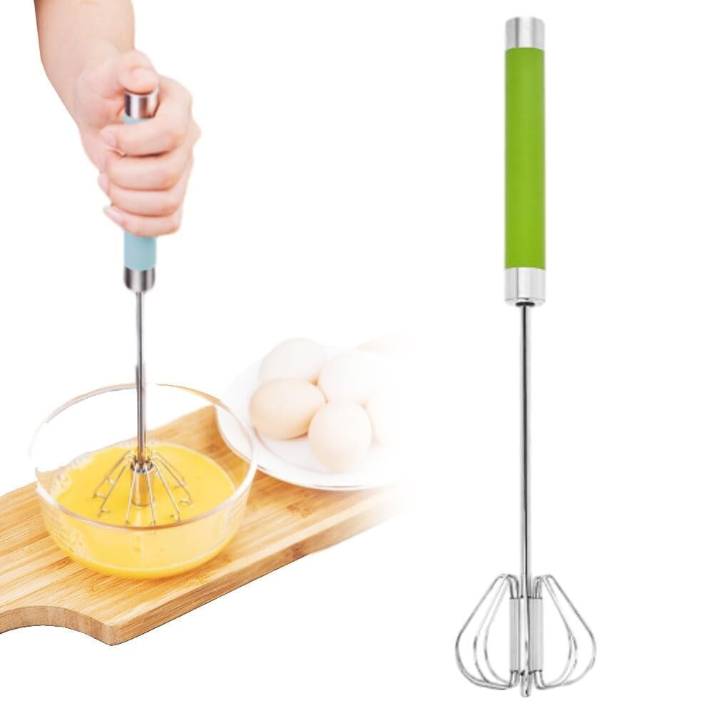 Stainless Steel Semi-Automatic Whisk,12 inch Stainless Steel Semi ...