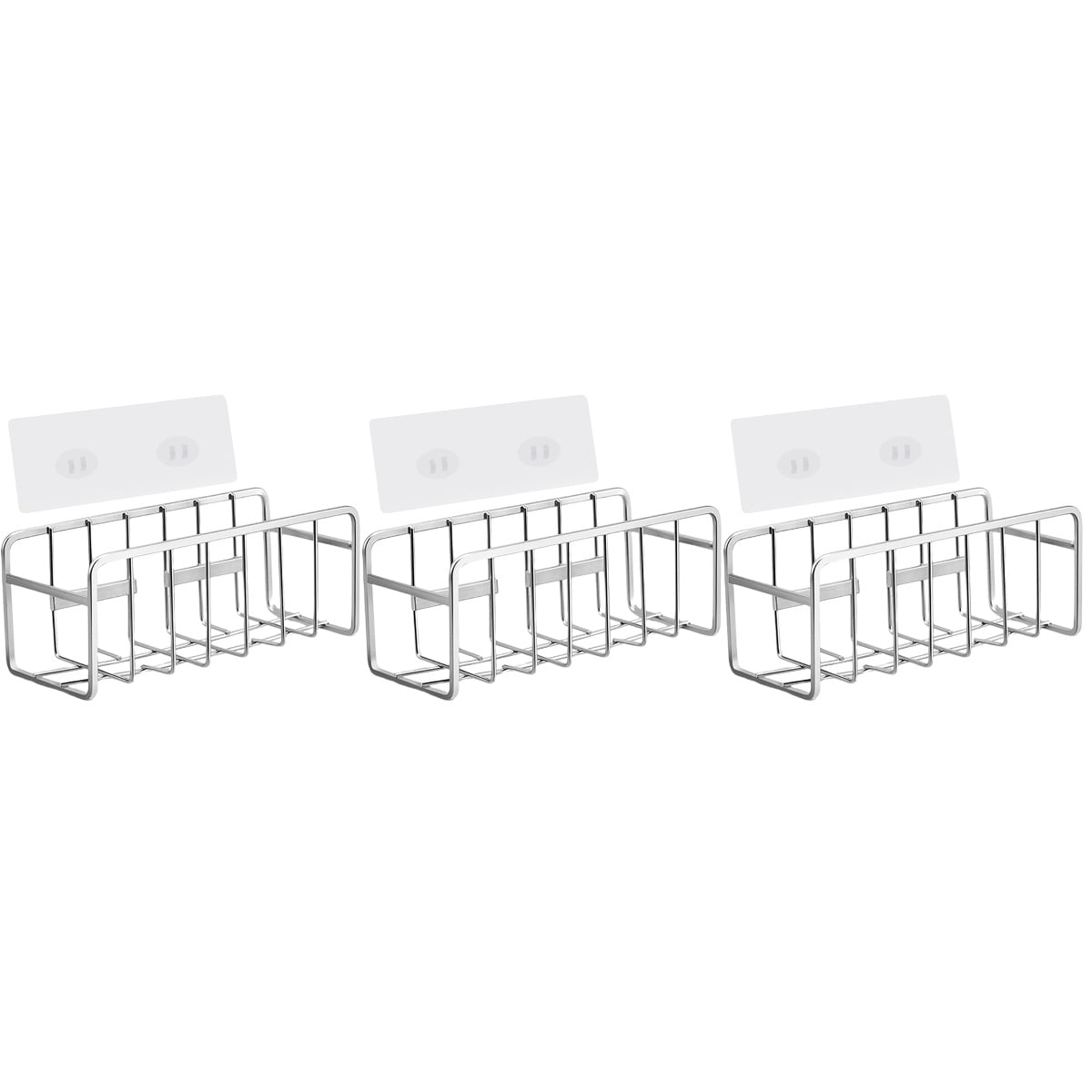 Stainless Steel Shelving 3 Count Sponge Drainer Rack Rag Storage ...