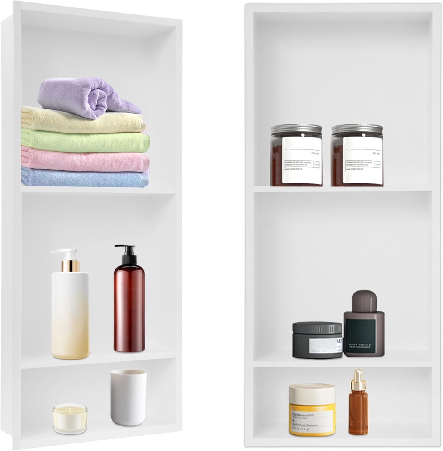 Stainless Steel Shower Niche – Recessed Wall Shelf - Walmart.com