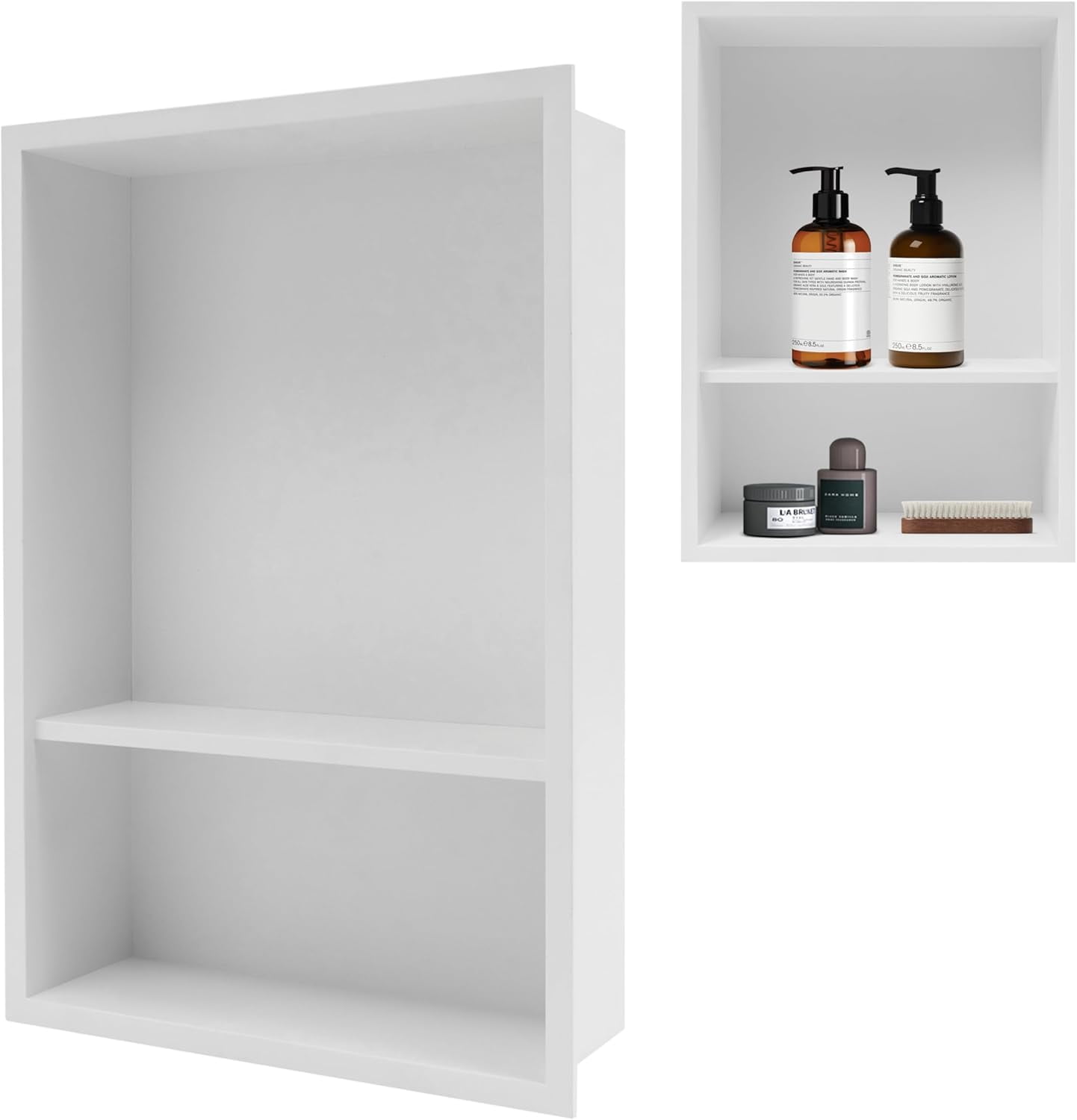 Stainless Steel Shower Niche – Recessed Wall Shelf - Walmart.com