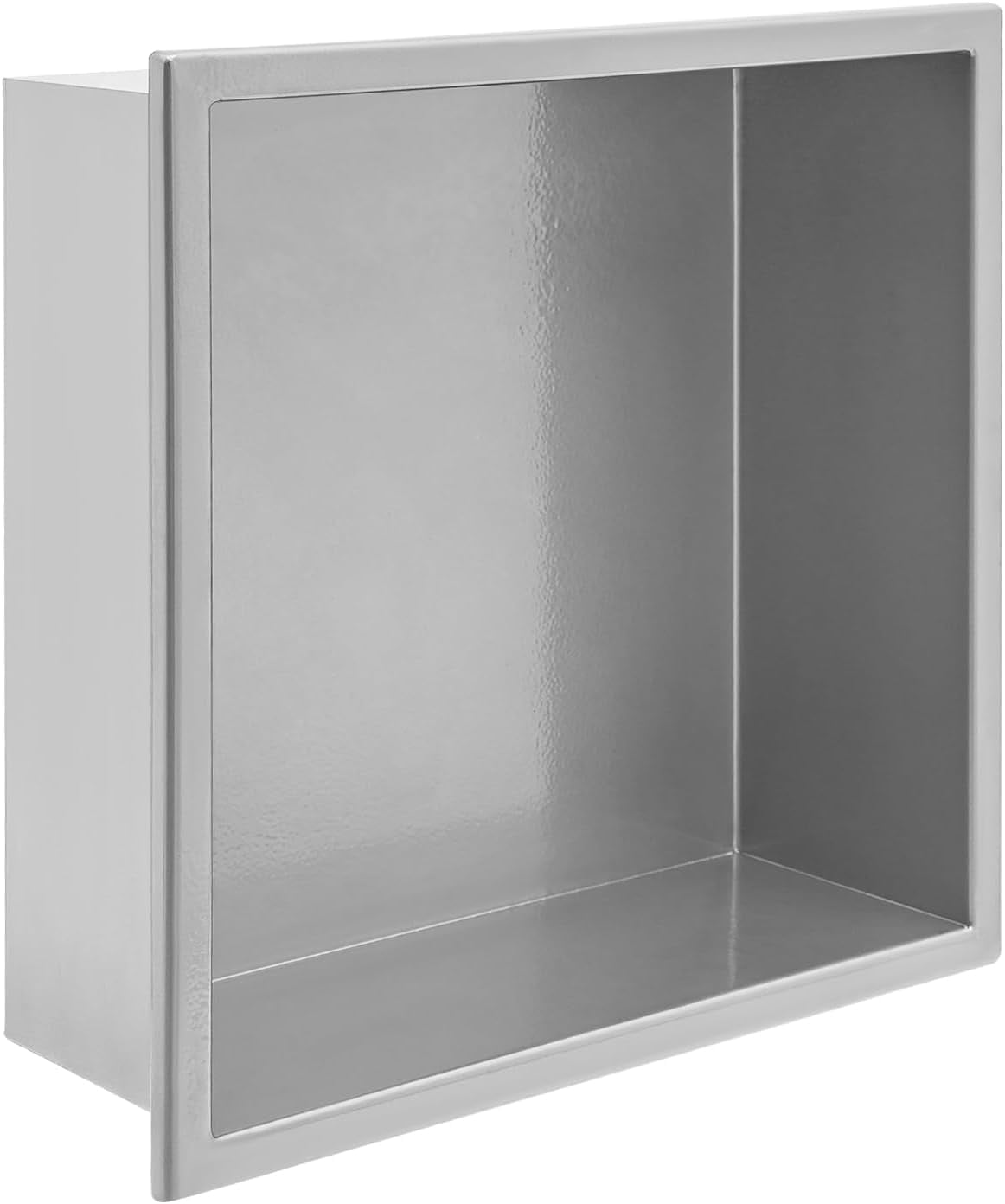 Stainless Steel Shower Niche – Recessed Wall Shelf - Walmart.com