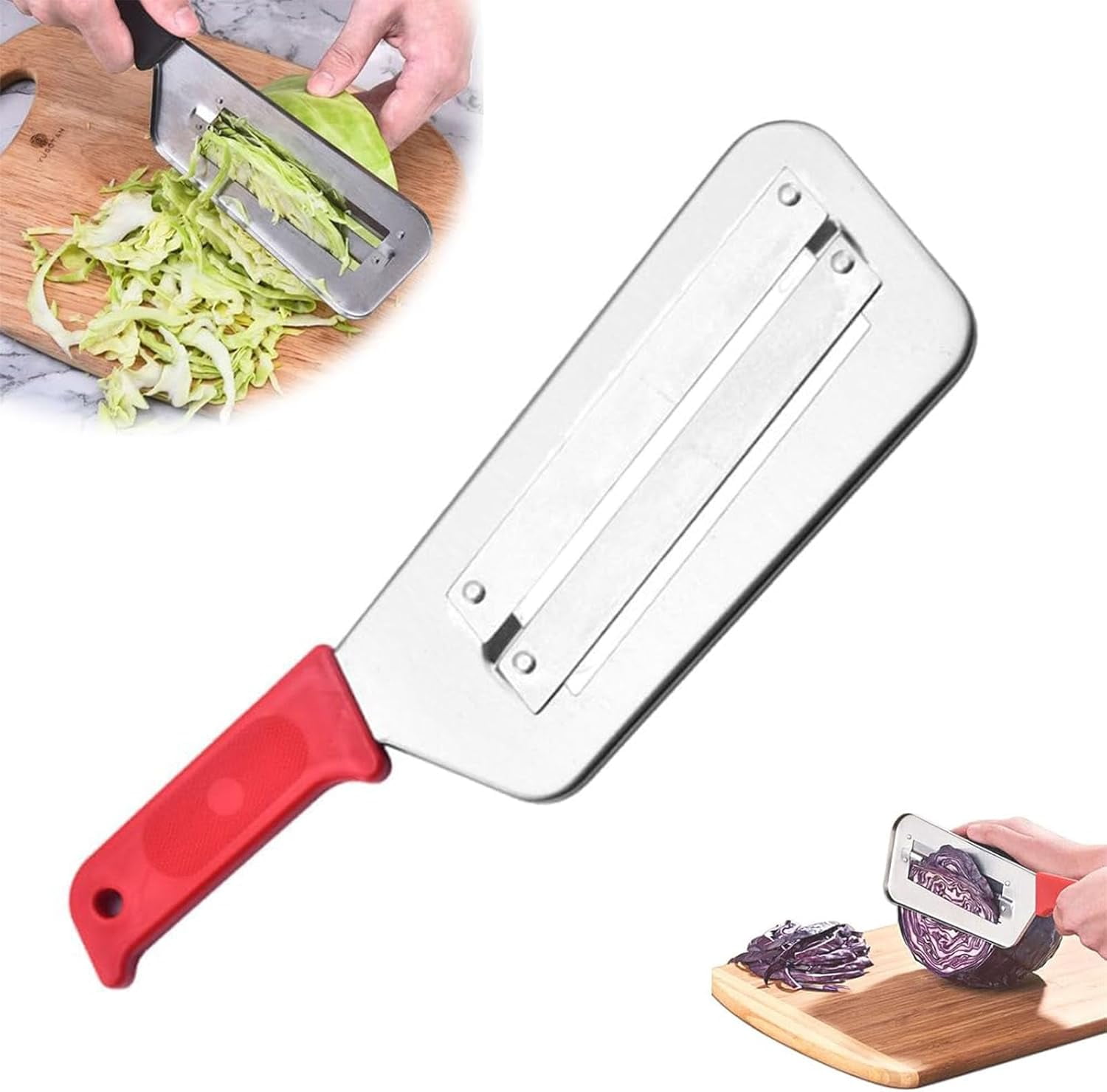 Stainless Steel Shredder Knife, 2025 Upgraded Stainless Steel Cabbage ...