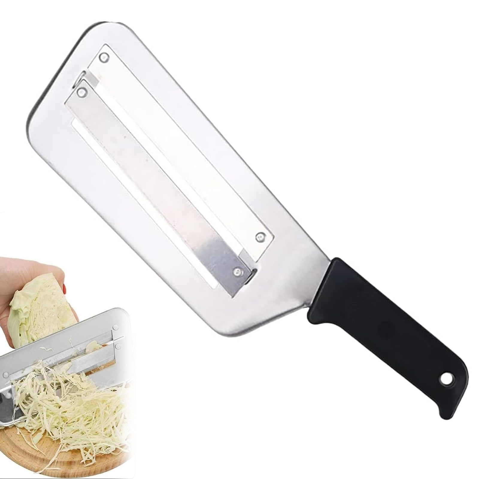 Stainless Steel Shredder Knife, Cabbage Shredder Kitchen Grater Slicer ...