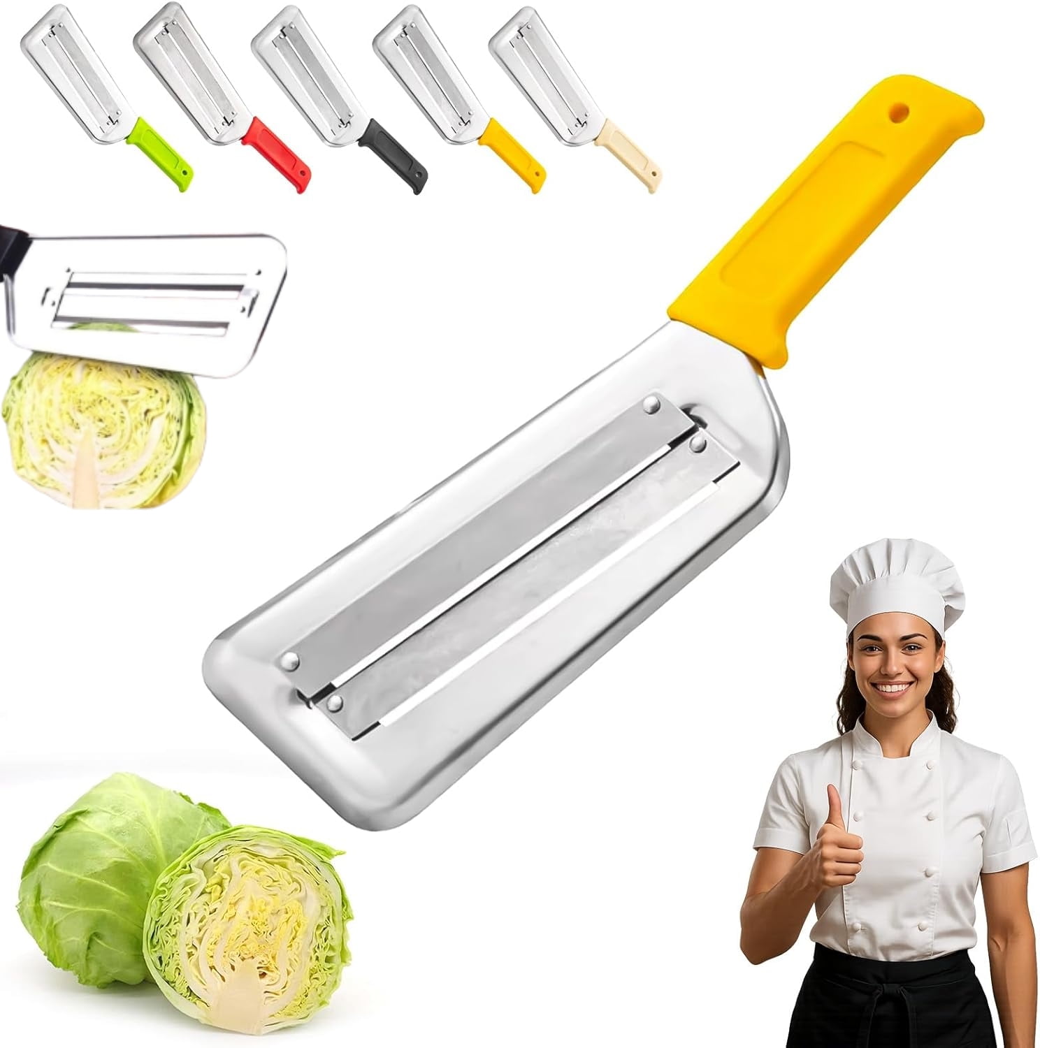Stainless Steel Shredder Knife, Cabbage Shredder for Slicing, Stainless ...