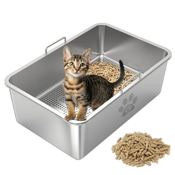 Sifting Litter Boxes in Cat Litter Boxes - Walmart.com