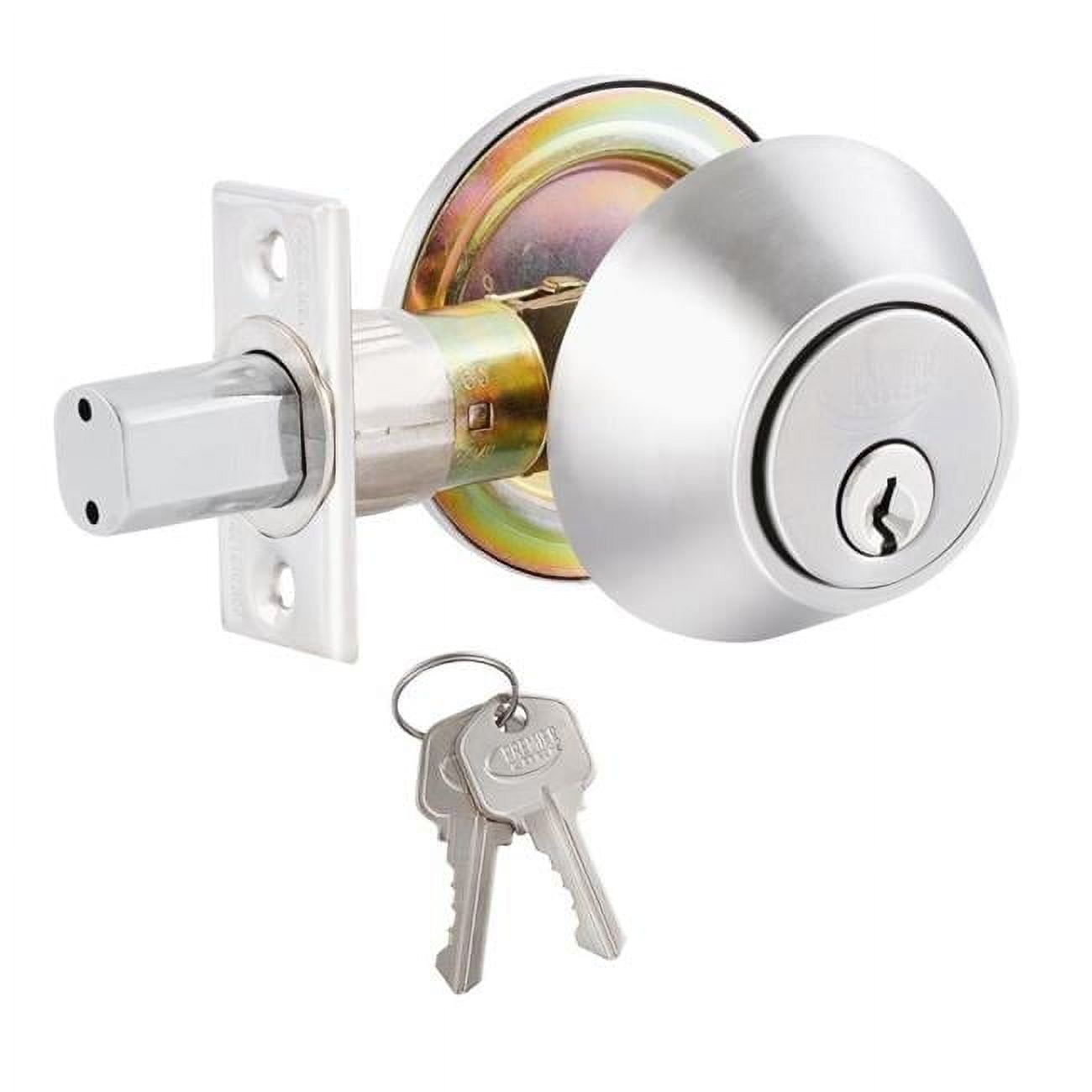 Stainless Steel Single Cylinder Deadbolt Mobile Home Lock - Walmart.com