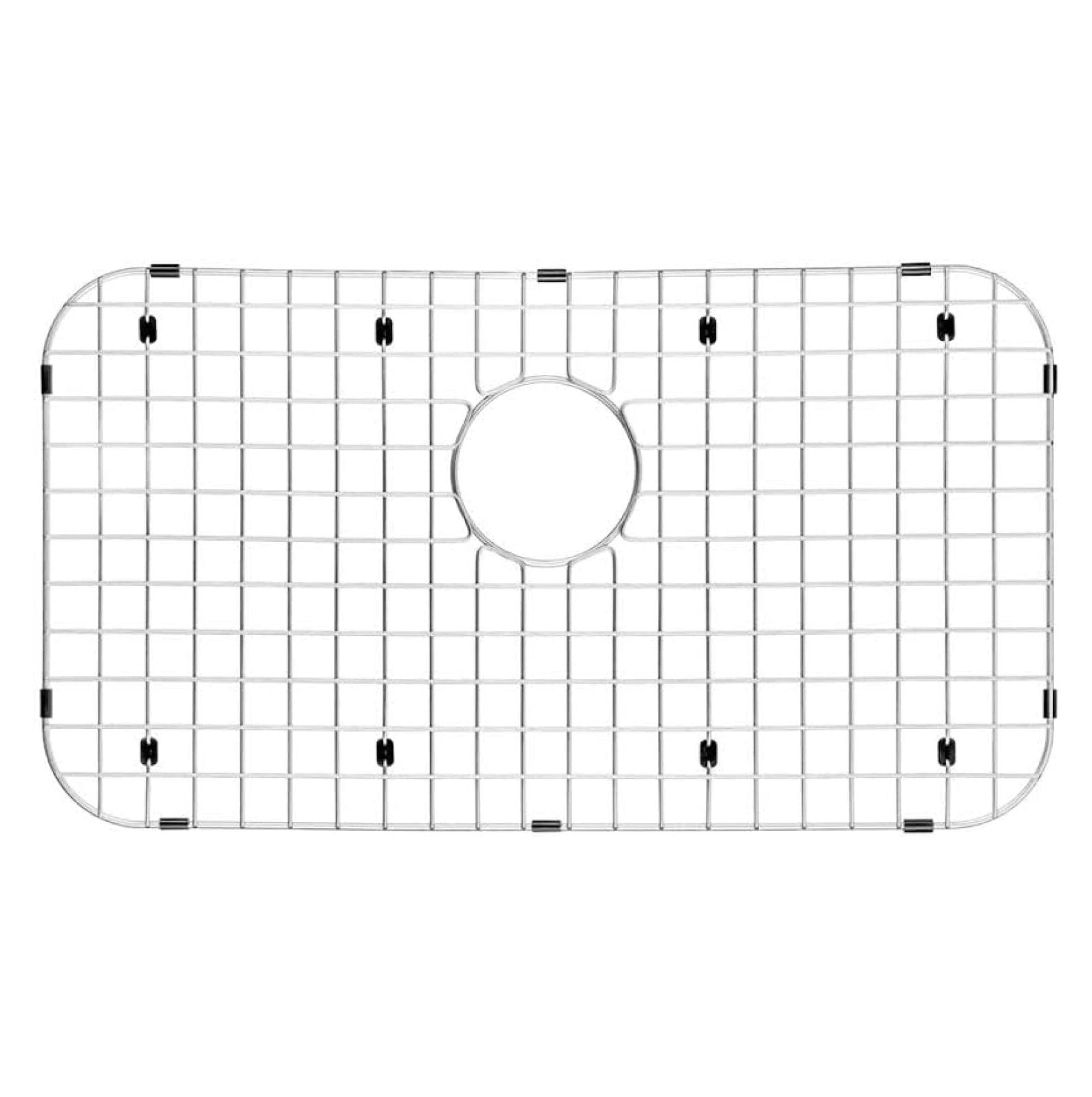 Stainless Steel Sink Protector Grid - 26 x 14.375 Inch Heavy Duty Rack ...