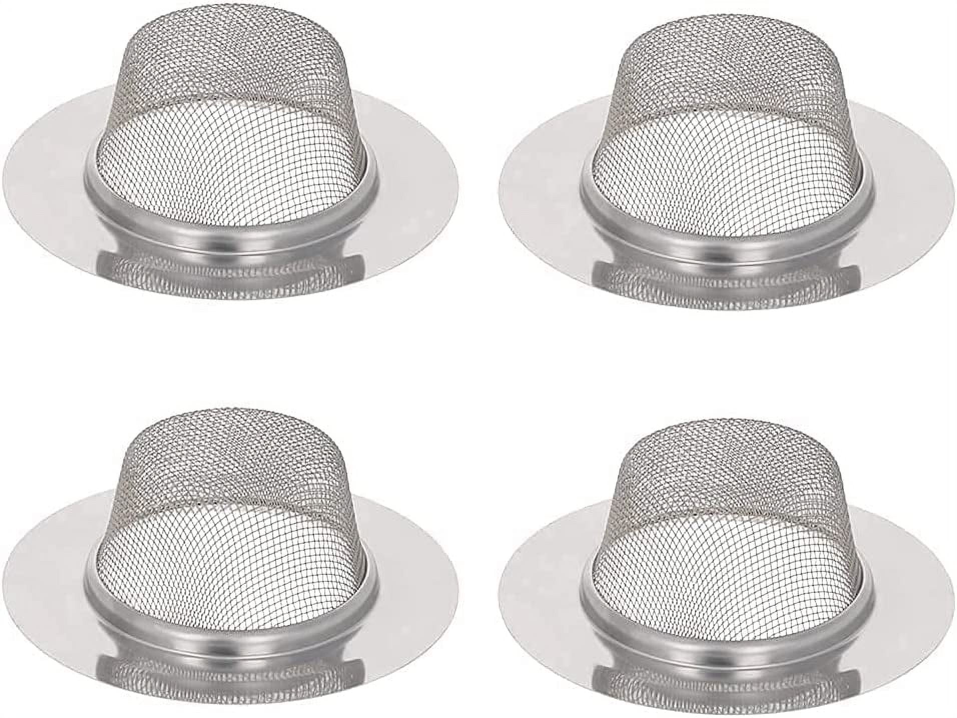 Stainless Steel Sink Strainer-2.76" Diameter Rim Mesh Strainer Small ...