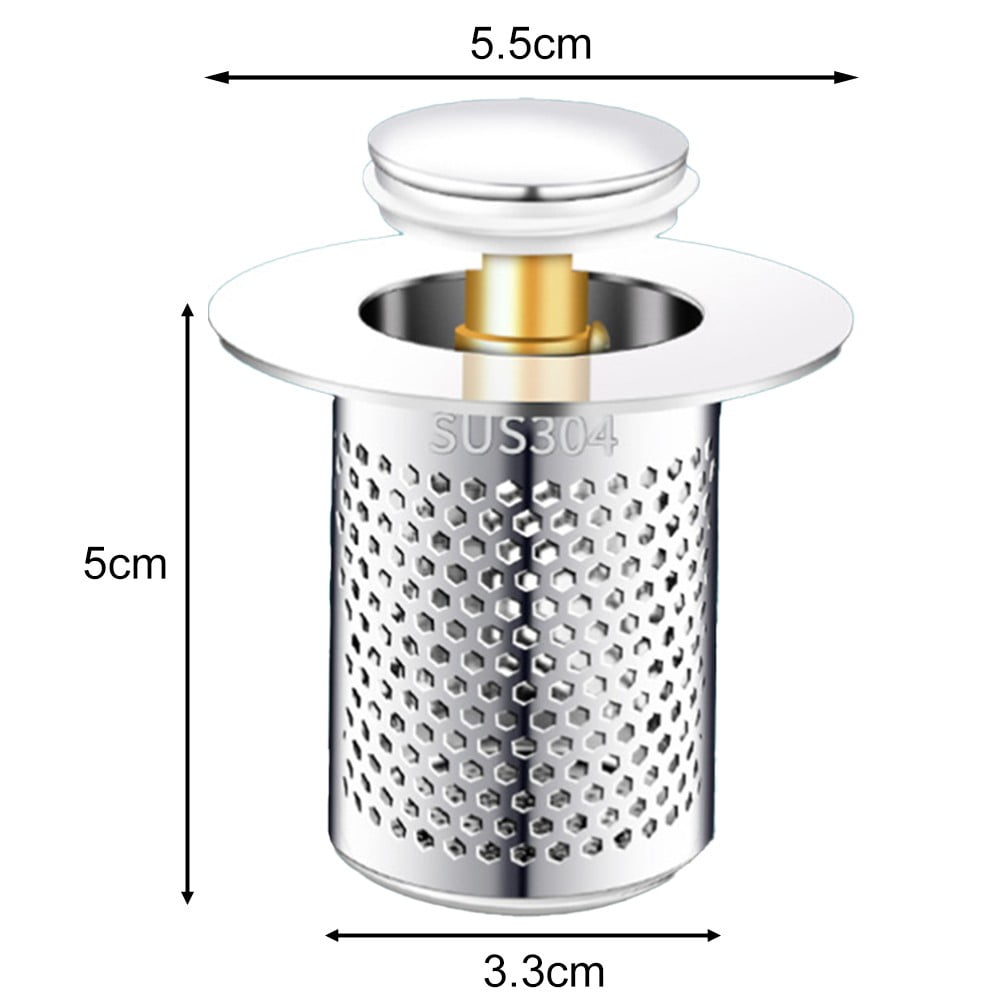Stainless Steel Sink Strainer Smooth Water Flow Suitable for Multiple ...