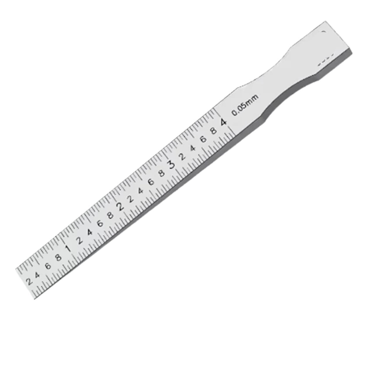 Stainless Steel Slope Ruler Flatness Detection Feeler Gauge Gap ...