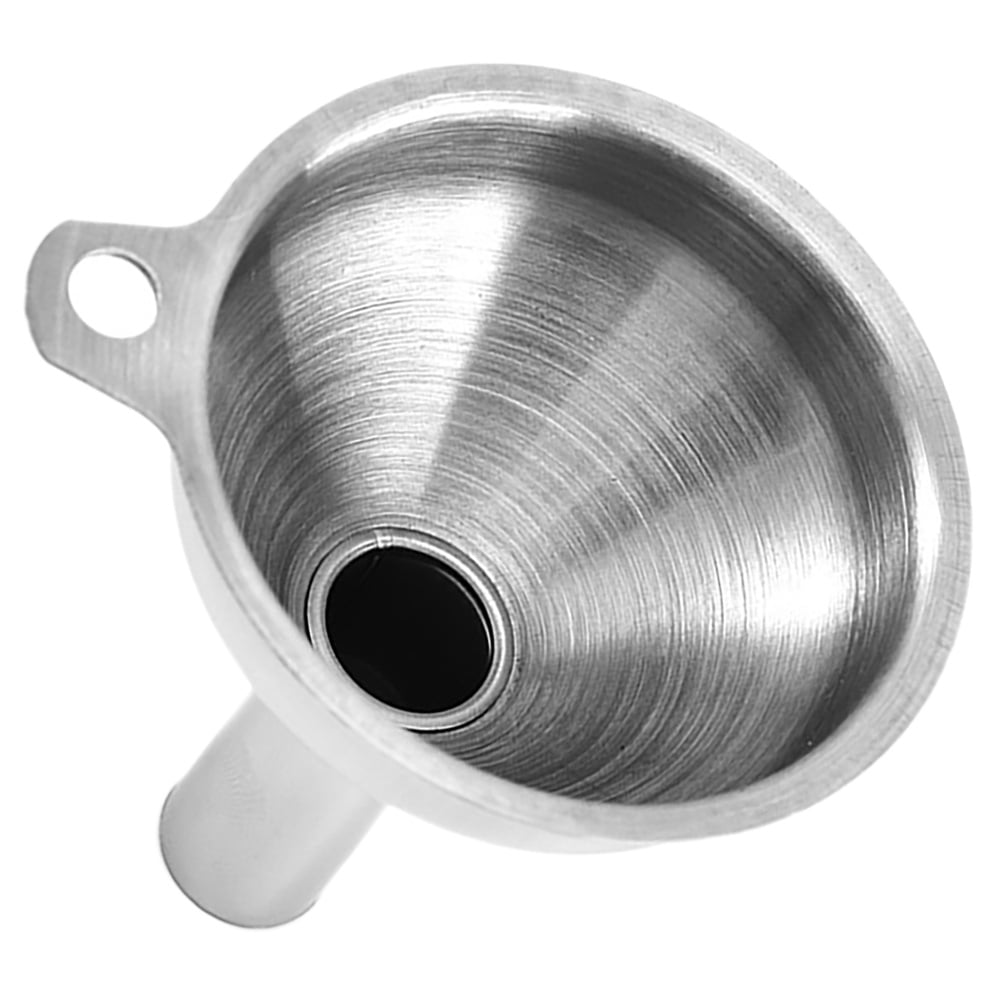 Stainless Steel Small Funnel Liquid Funnels Home Filing Bottle Flask ...