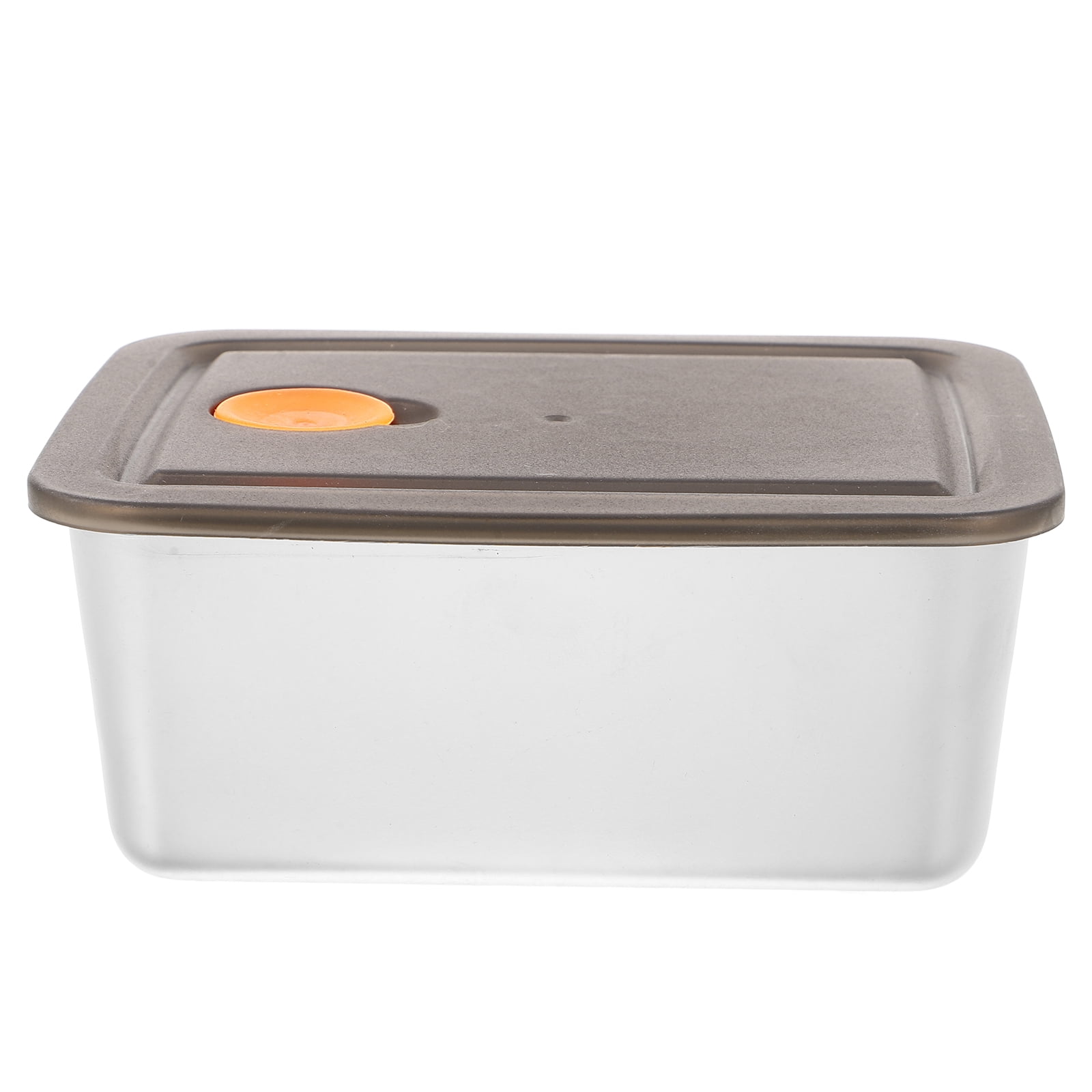 Stainless Steel Small Lunch Box Fridge Bins Pickle Kimchi Container ...