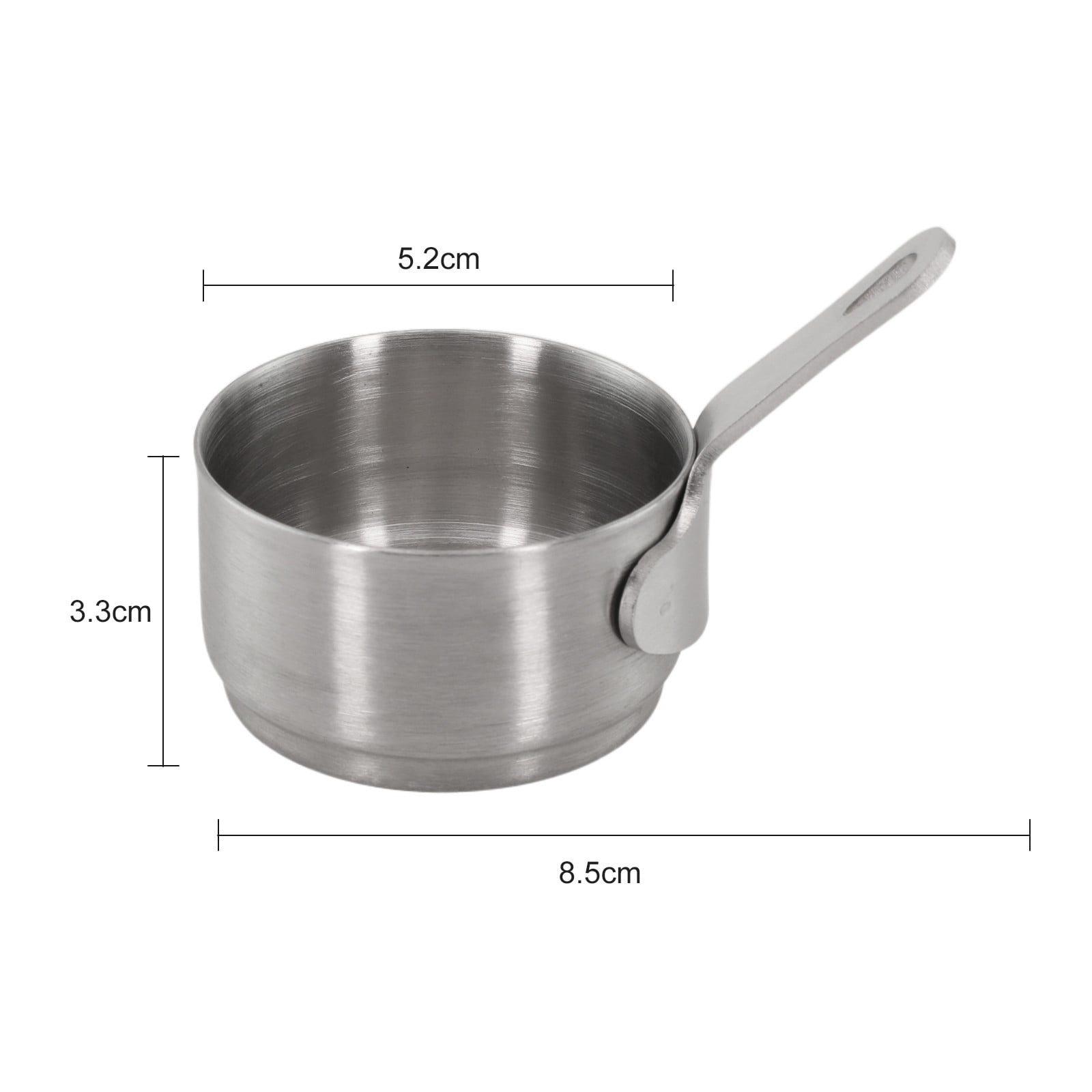 Stainless Steel Small Non-Stick Milk Pan Saucepan Boiling Pan Tea Pan 1 ...