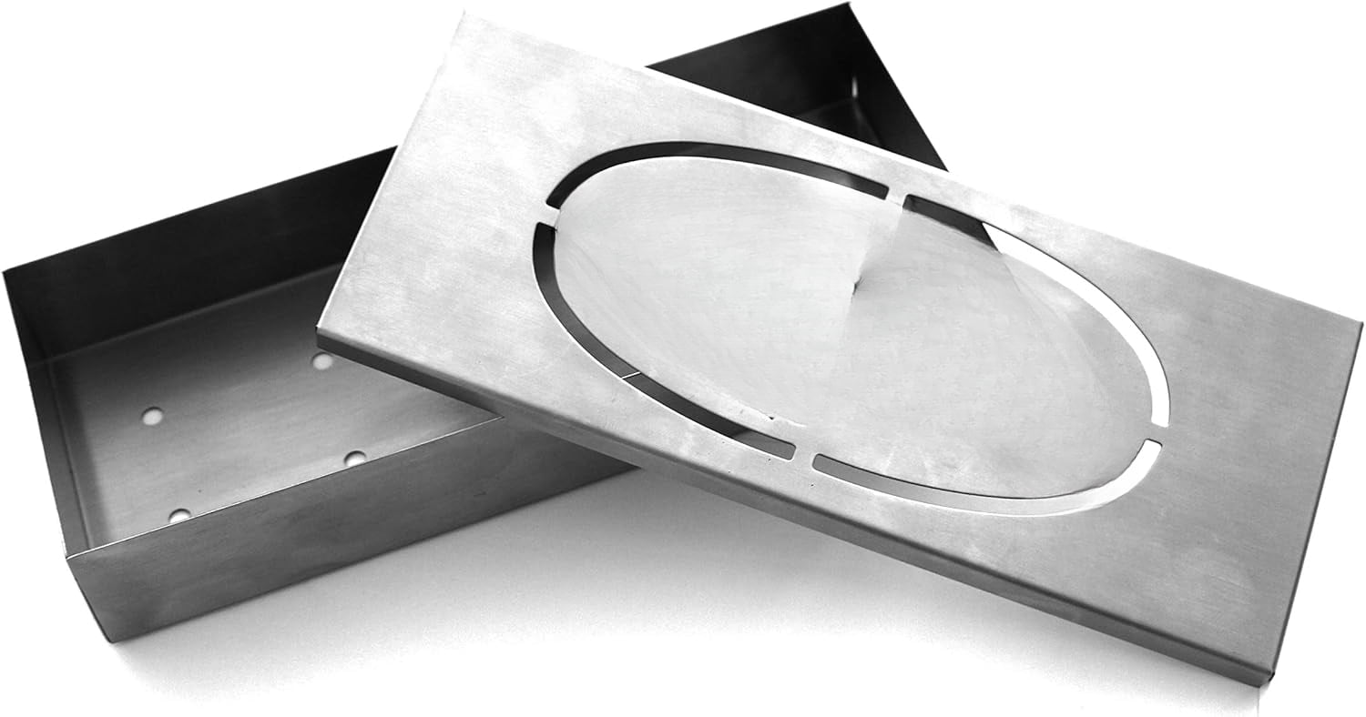 Stainless Steel Smoker Box for Grill | Smoking Box for All Grills ...