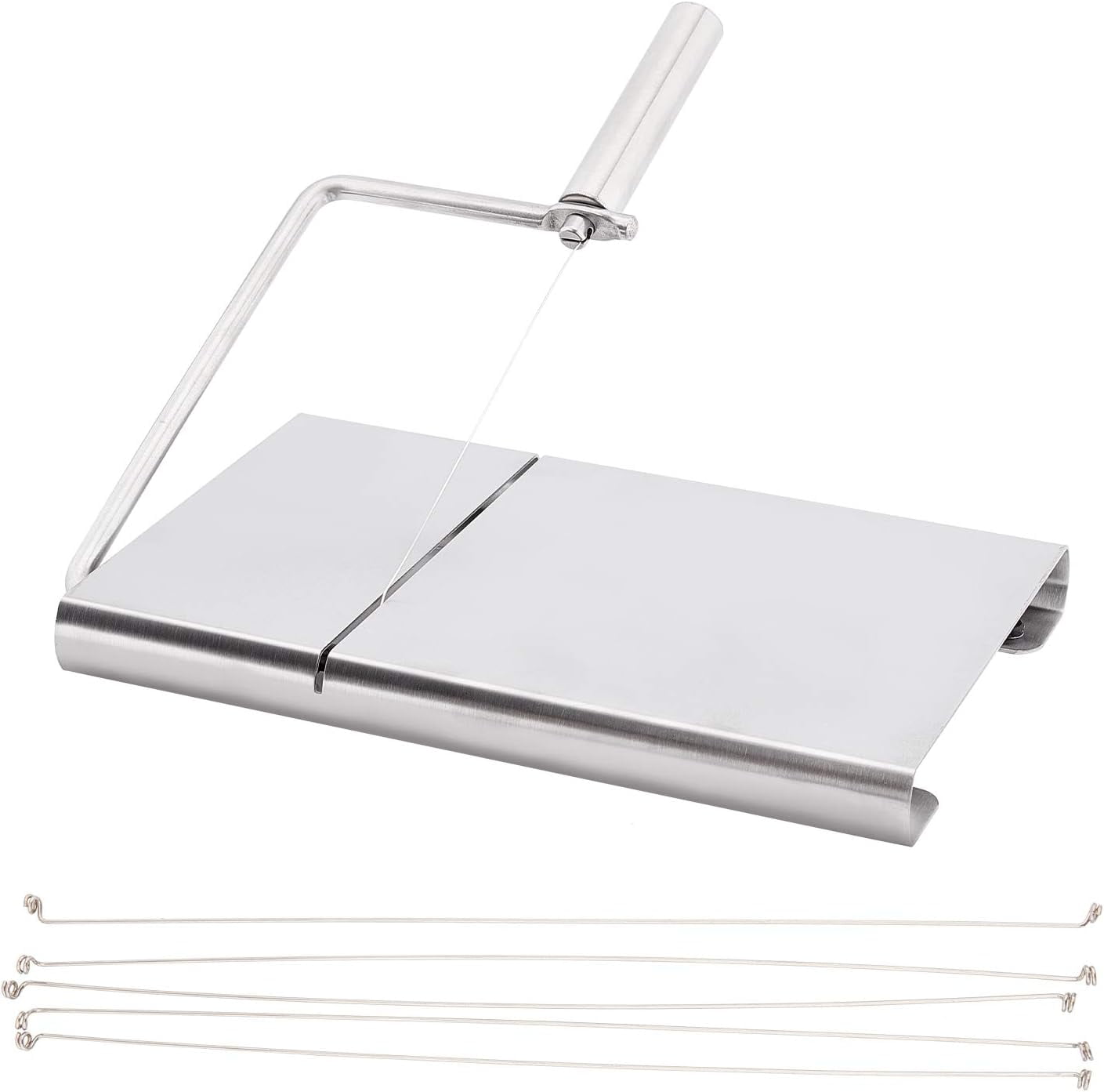 Stainless Steel Soap Cutter Slicer with Accurate Scale Wire Soap Cutter ...