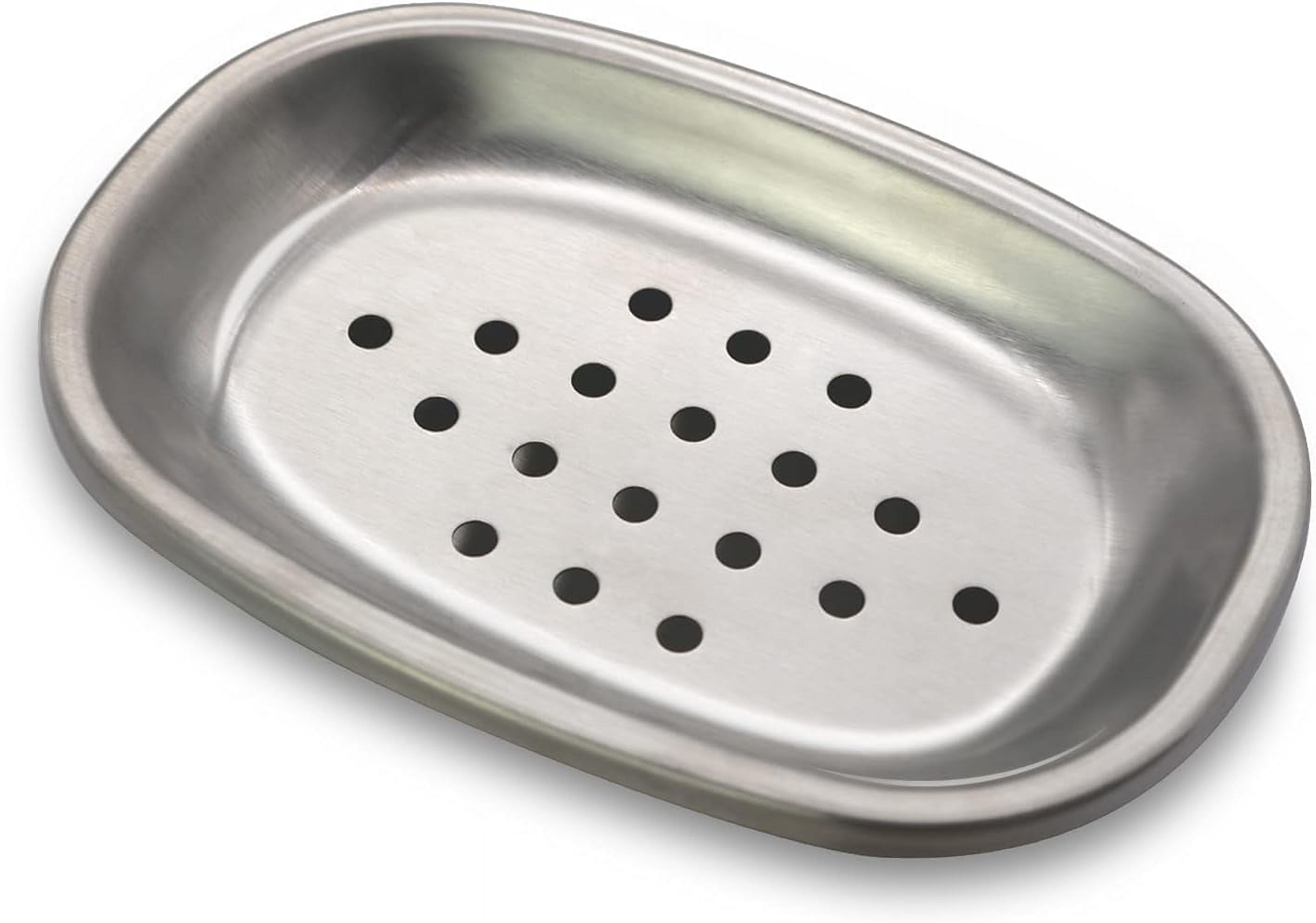 Stainless Steel Soap Dish Highly Reliable and Durable Double Layers ...