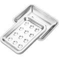 Stainless Steel Soap Dishes Chrome Soap Dish for Bathroom Double Layer ...