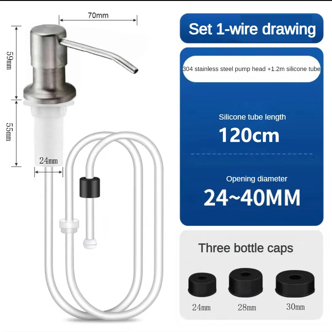Soap Dispenser Extension Tube Kit