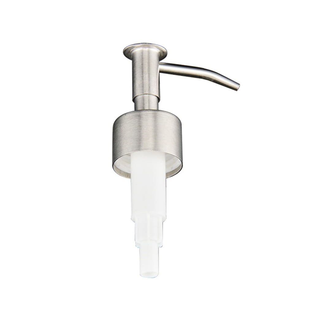 Stainless Steel Soap Dispenser Pump Head Replacement Lotion Dispenser ...