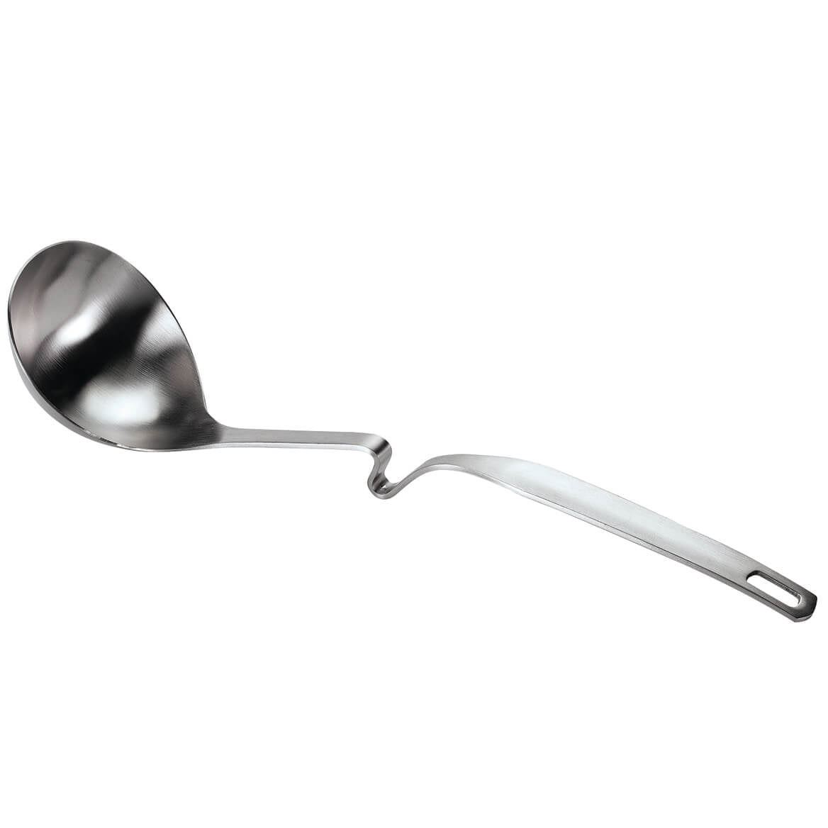 Stainless Steel Soup Ladle with Rim Rest - Walmart.com