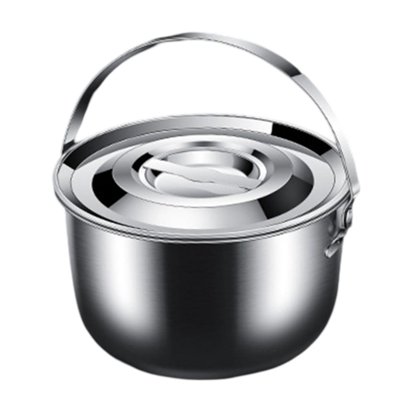 Stainless Steel Soup Oil Filter Pot with Lid Lard Tank Oil Strainer ...