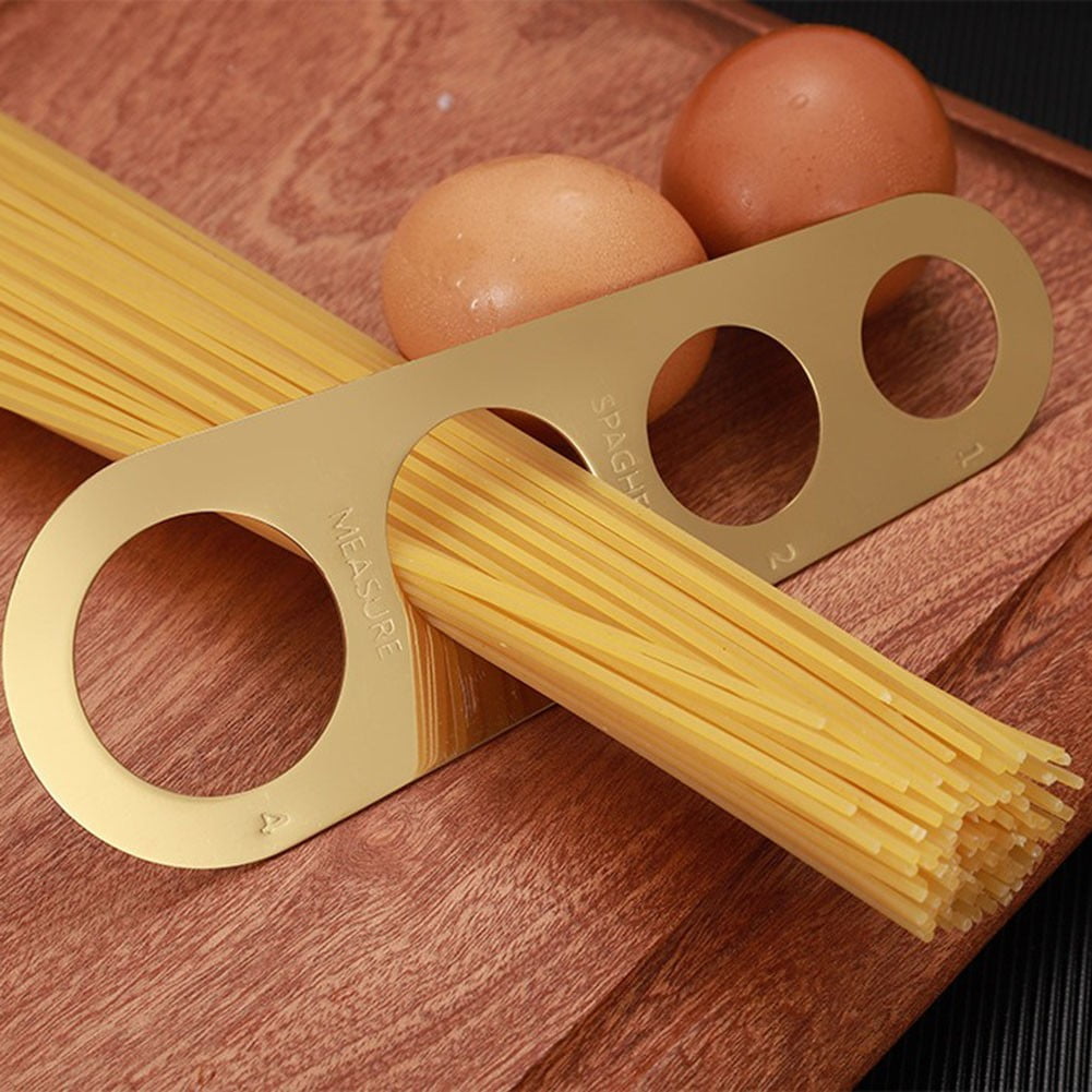 Stainless Steel Spaghetti Measurer Ruler Cook Pasta Noodle Measuring ...