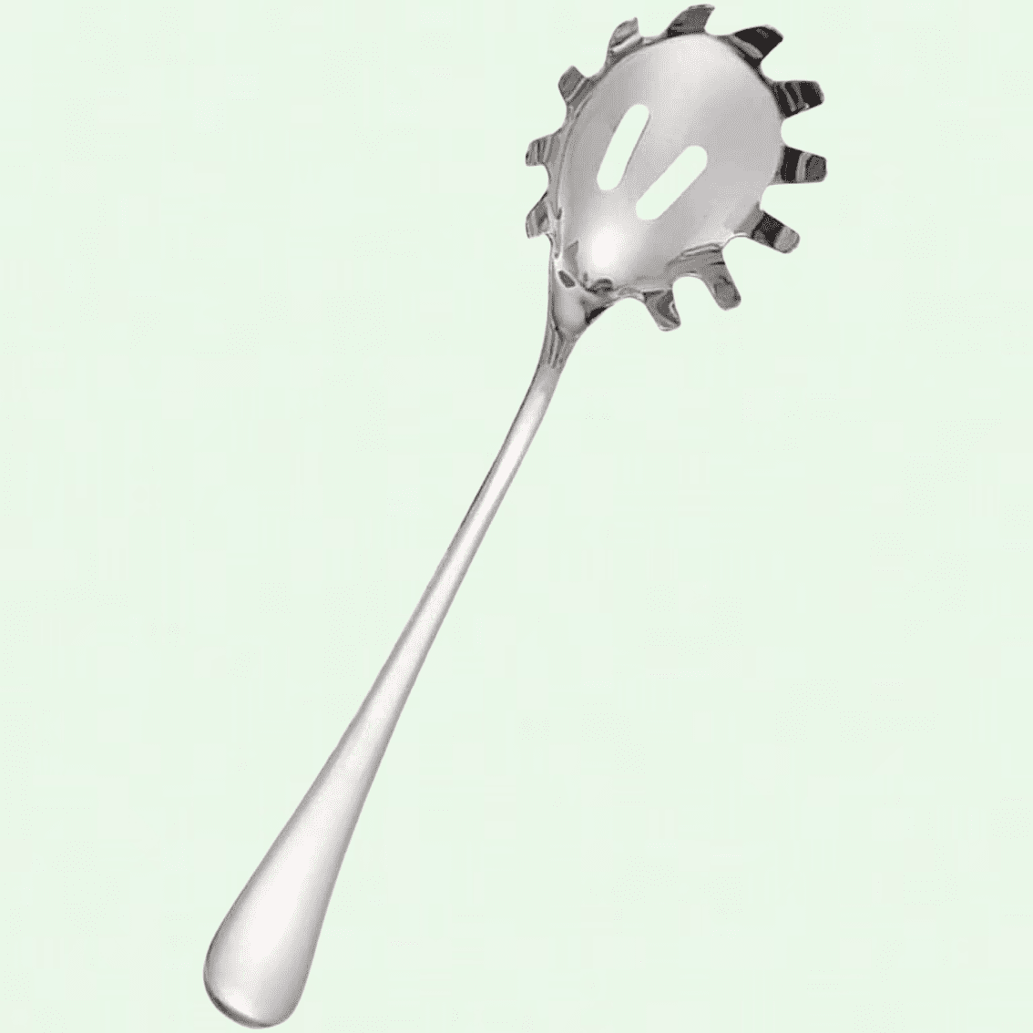 Stainless Steel Spaghetti Pasta Server: Long Handle Pasta Fork Heat ...