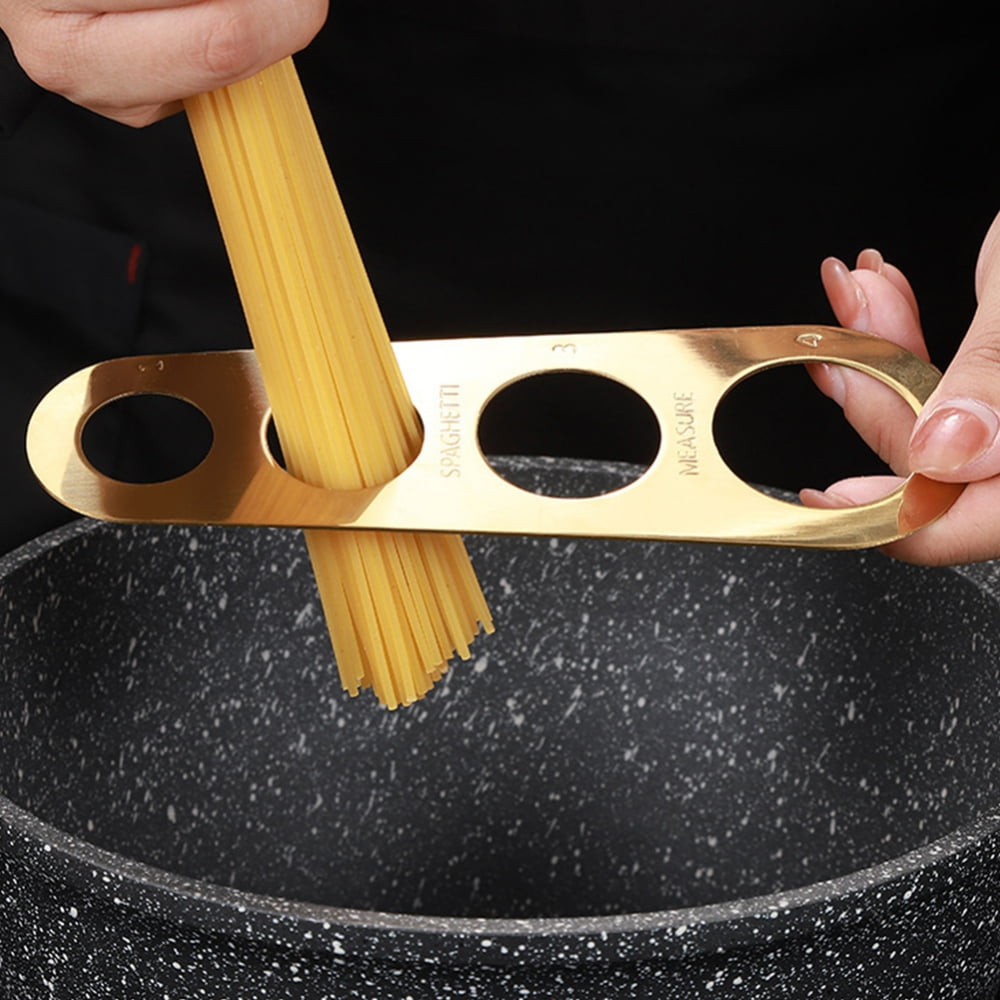 Stainless Steel Spaghetti Ruler, Pasta Measuring Tool, Pasta Portion ...