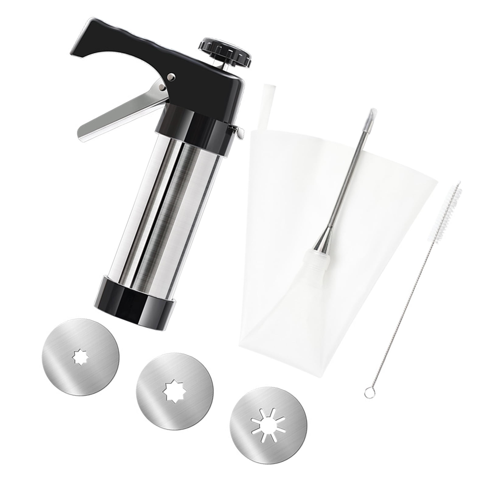 Stainless Steel Spanish Churro Maker Professional Cookie Press Cake ...