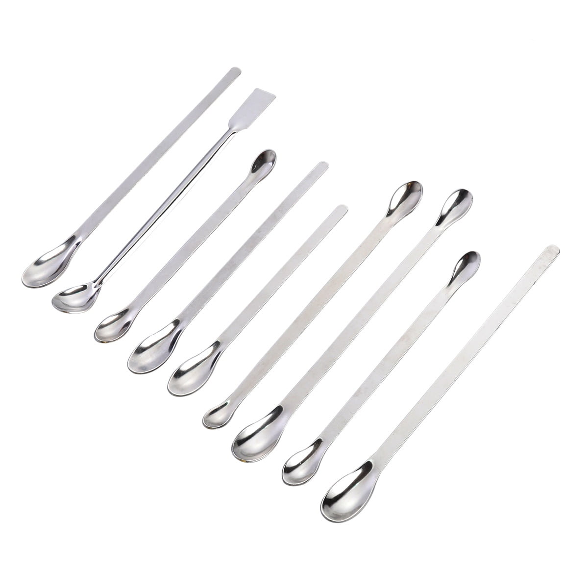 Stainless Steel Spatula Scoop Reagent Laboratory Mixing Spatula ...