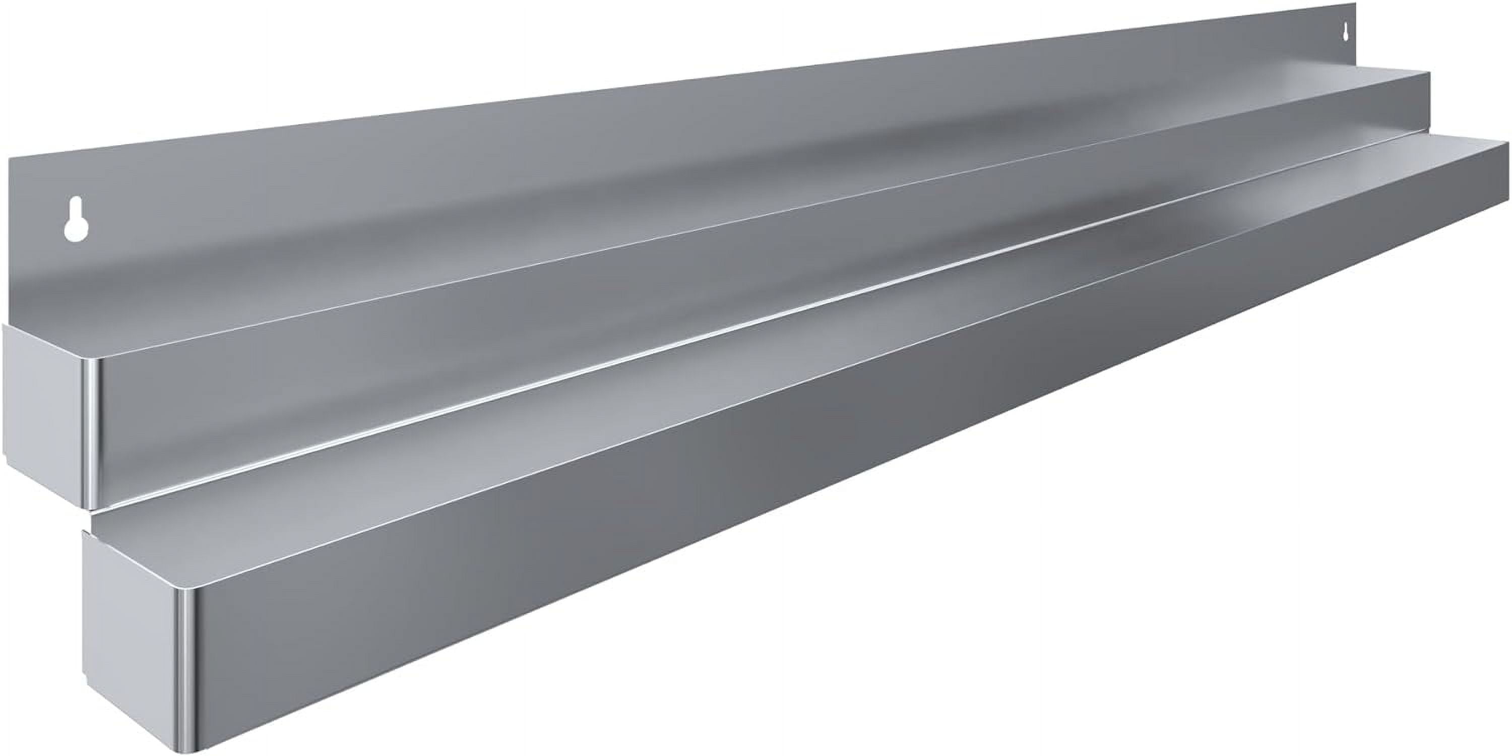 Stainless Steel Speed Rail Rack For Bars, NSF (72" Double Tier Speed ...