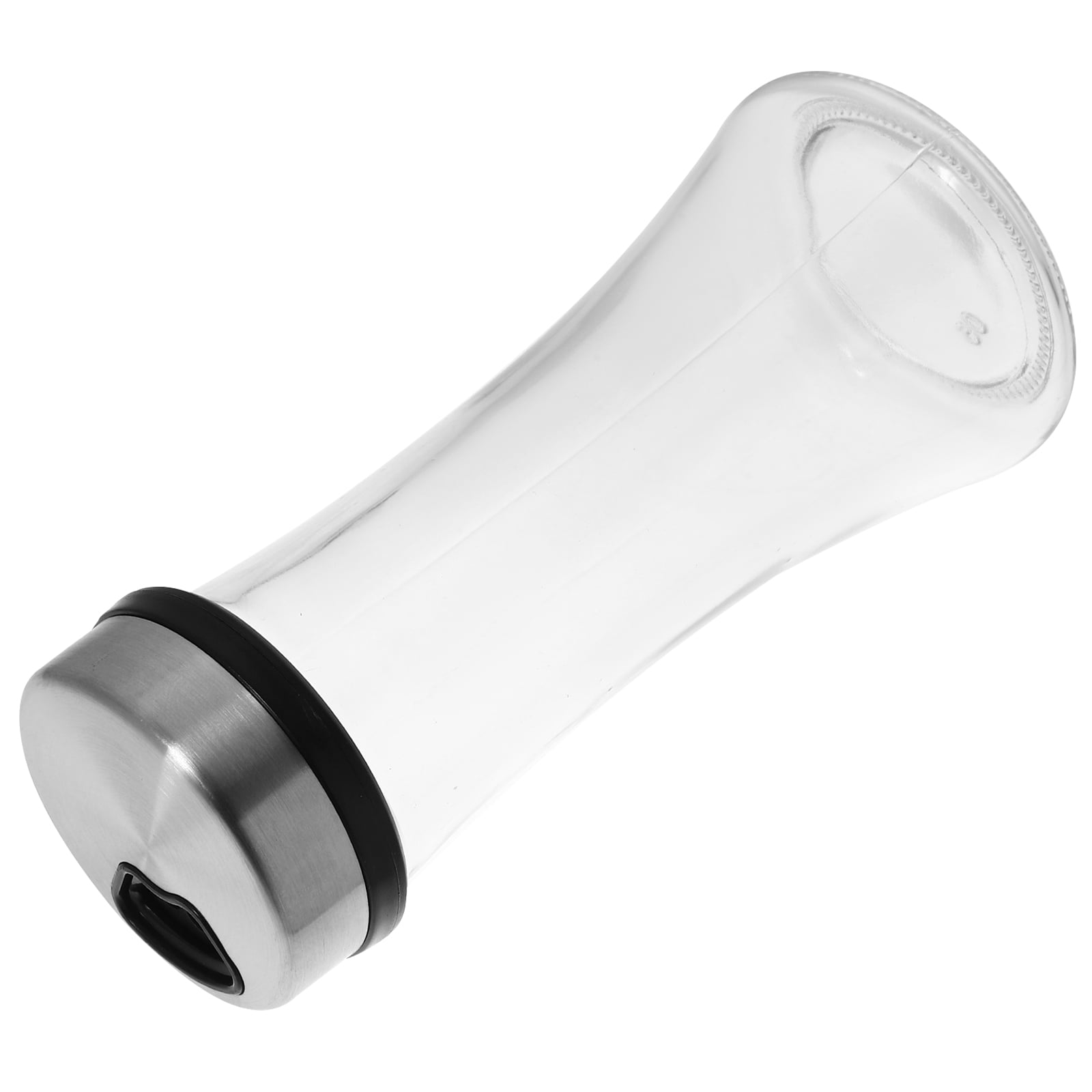 HOMEMAXS Stainless Steel Glass Spice Dispenser Sugar Shaker Pepper ...