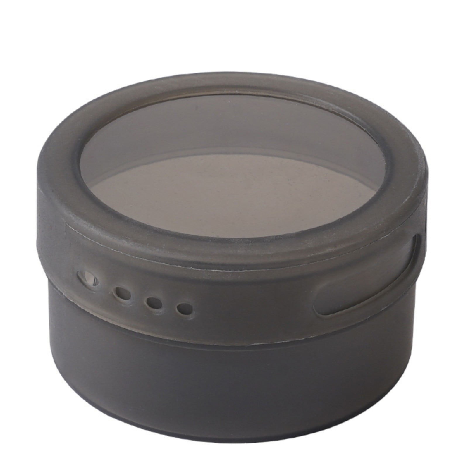 Stainless Steel Spice Tins with Transparent Lid Herb Storage Containers ...